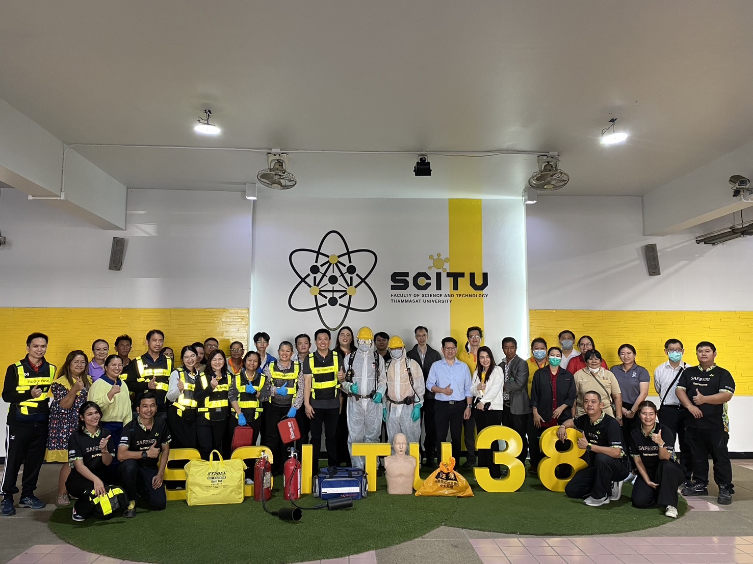 โครงการอบรมความปลอดภัยในห้องปฏิบัติการ: ก้าวสู่มาตรฐานความปลอดภัยระดับประเทศ - CHEMISTRY.SCI@TU